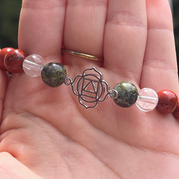 Root Chakra Bracelet - Etsy