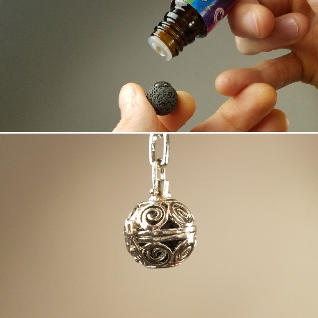 Oil Diffuser Lava Pendant Necklace Unique Gift, Friendship Gift ...