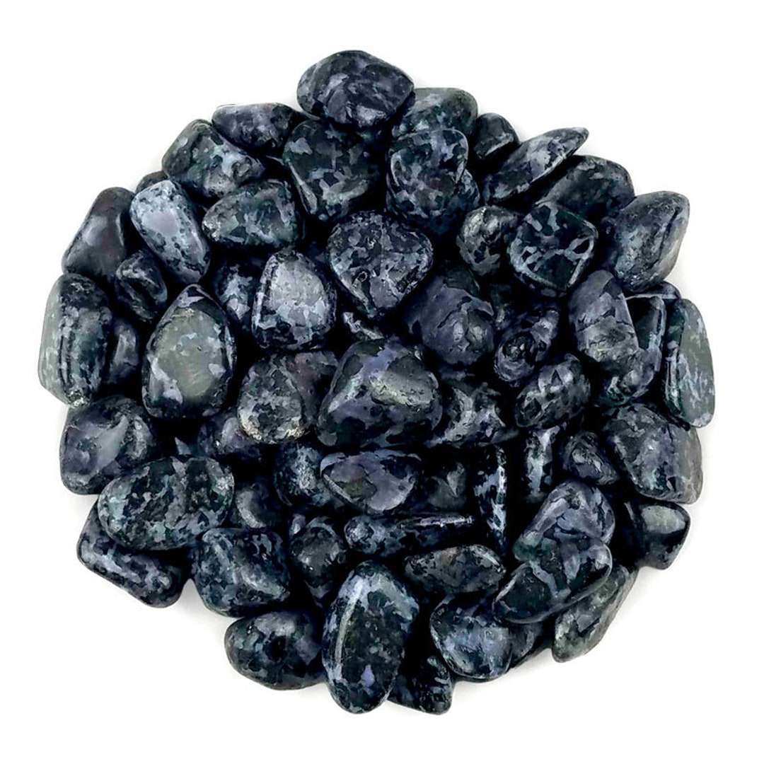 Indigo Gabbro Tumbled Unique Gift, Housewarming Gift, Healing Crystals ...