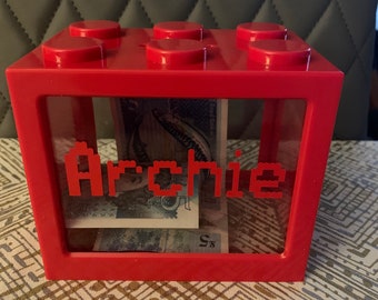 Brick Money Box - Etsy UK