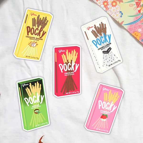 Pocky Sticker - Etsy