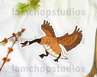 Canadian Geese Goose Tags Round Paper Gift Tags Set of 10 - Etsy