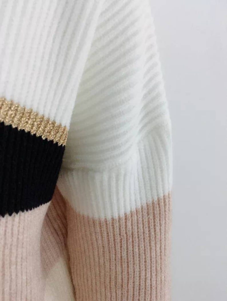 Autumn Fall Winter Pullovers Women Soft V-neck Sweaters | Etsy