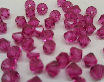 Hot Pink Beads | Etsy