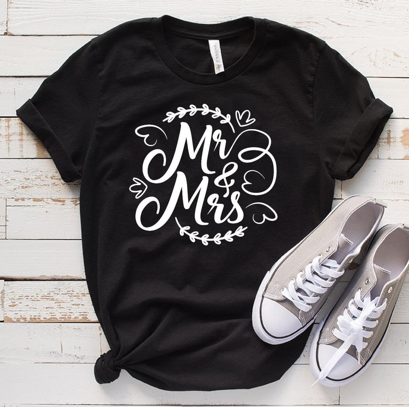 Mr And Mrs Shirt Set Honeymoon Shirts Mr And Mrs T Shirts Etsy