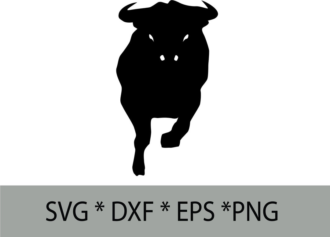 Bull Svg, Bull Clipart, Bull Files for Cricut, Bull Cut Files for ...