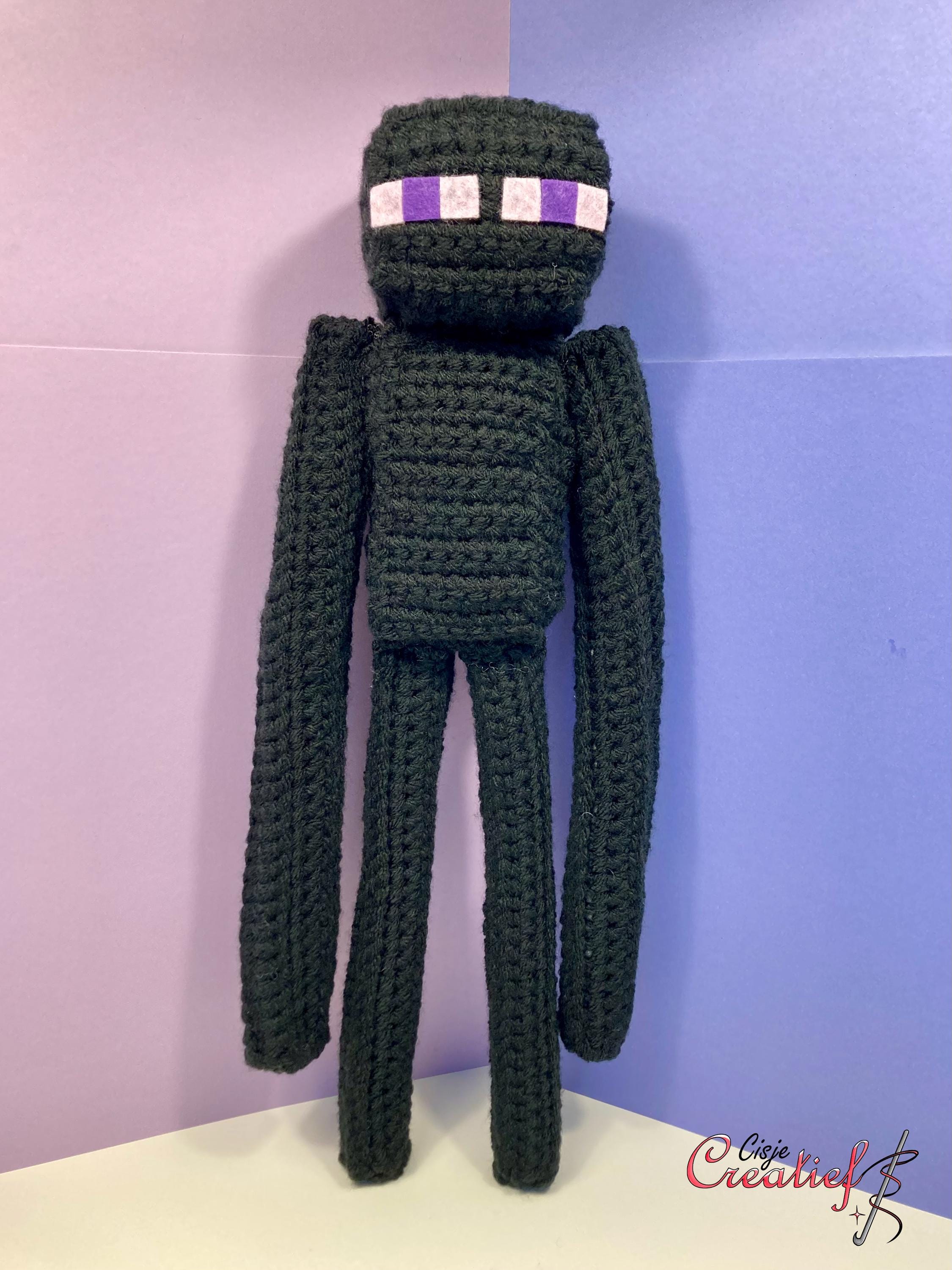 Enderman Minecraft Amigurumi Crochet Pattern PDF english / Dutch Cisjecreatief - Etsy