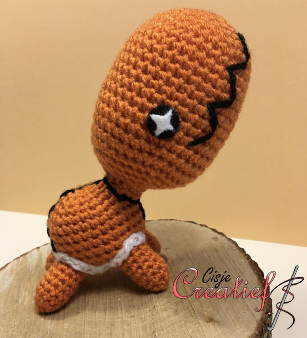 Trapinch Pokémon 328 Crochet Pattern Amigurumi PDF dutch Cisjecreatief ...
