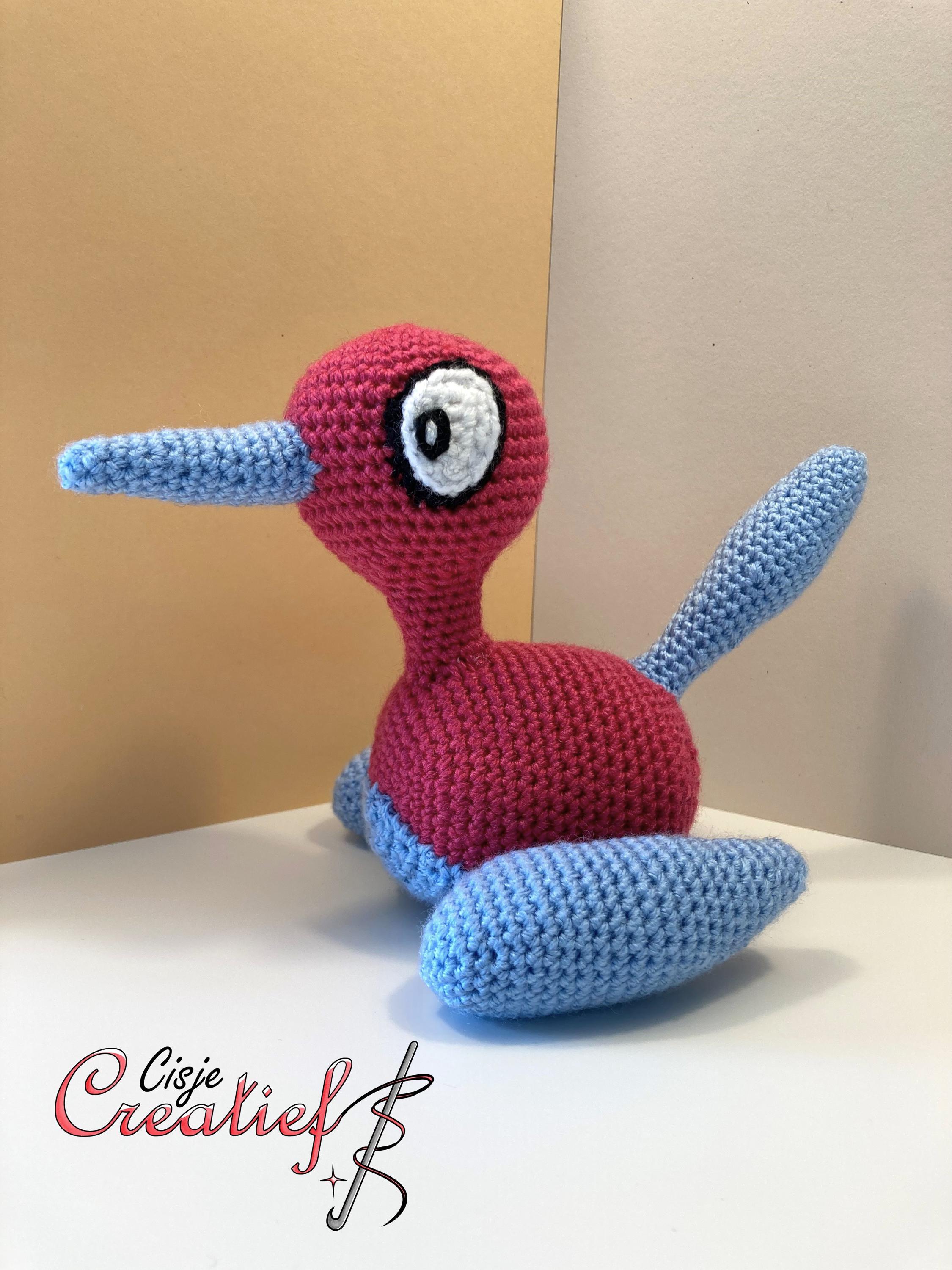 Porygon2 - Pokémon 233 Amigurumi Crochet Pattern PDF (english / Dutch ...