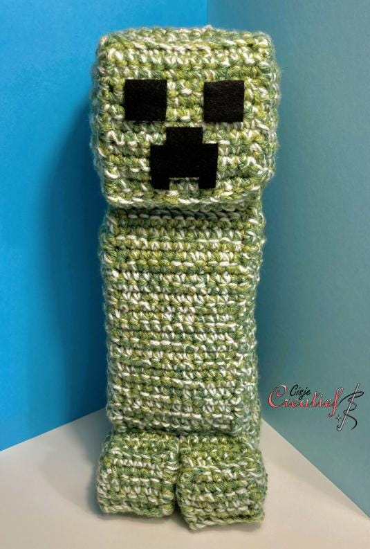 Creeper Minecraft - Amigurumi Crochet Pattern PDF (english / Dutch ...
