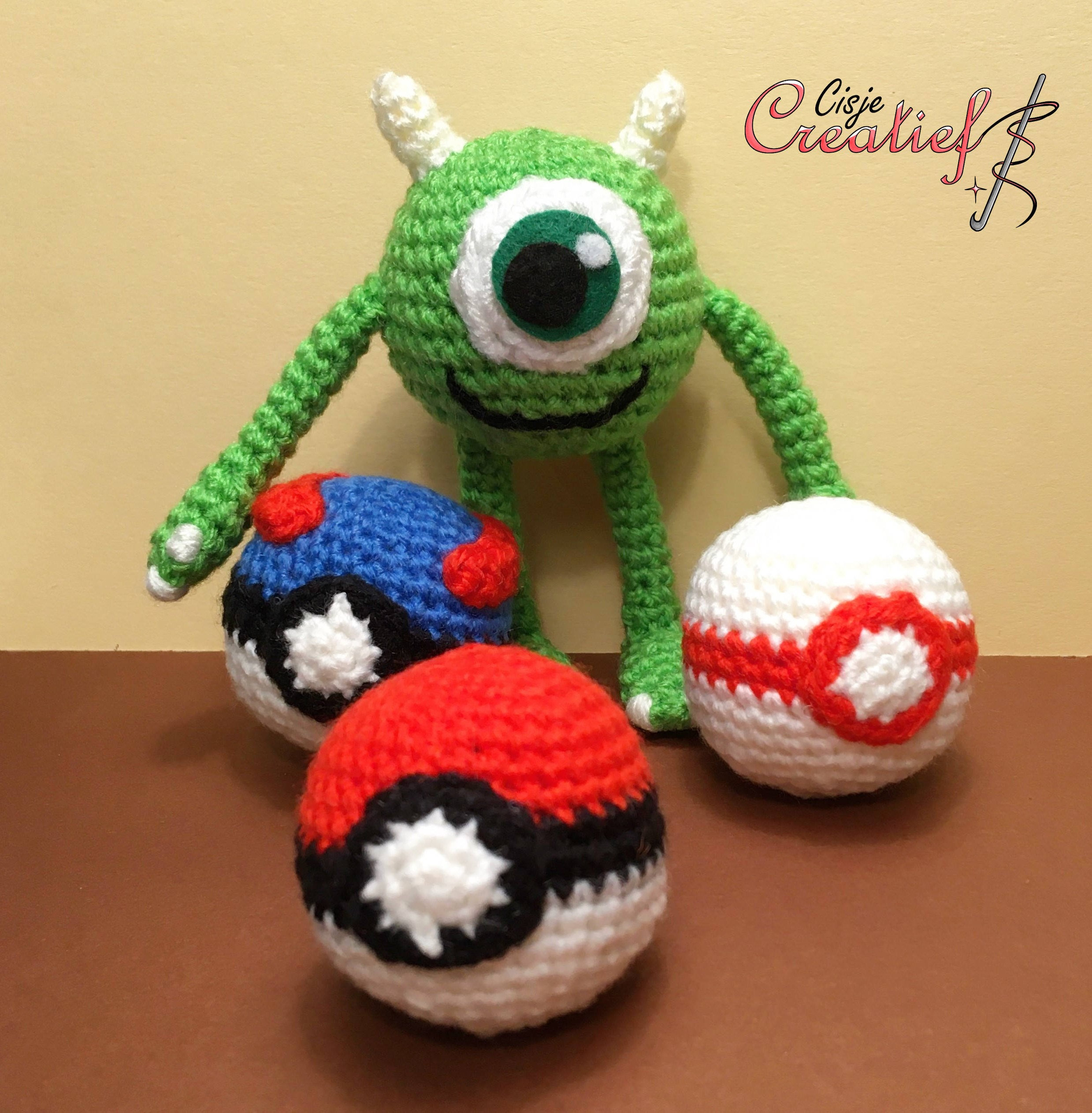 Mike Wazowski - Monsters Inc. Amigurumi Crochet Pattern PDF (english ...