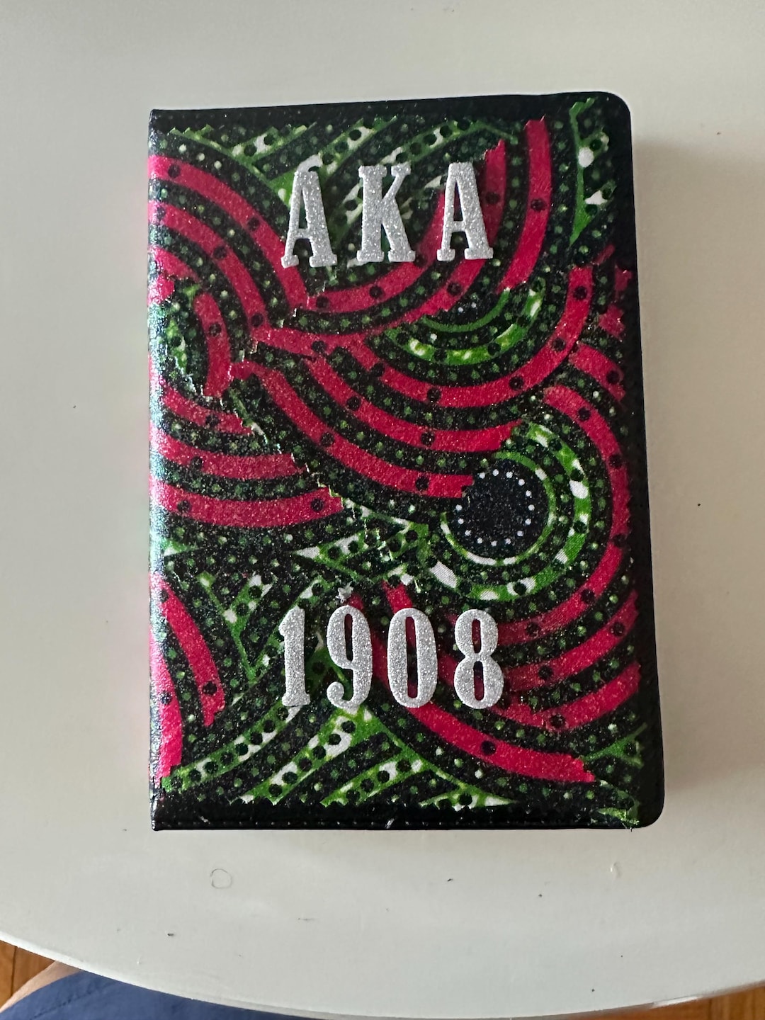 Hand Crafted Custom African Print Alpha Kappa Alpha Journal (divine 9 ...