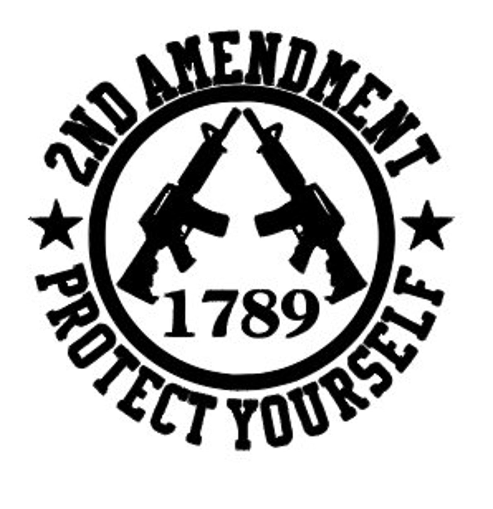 2nd Amendment Window Decal - Etsy