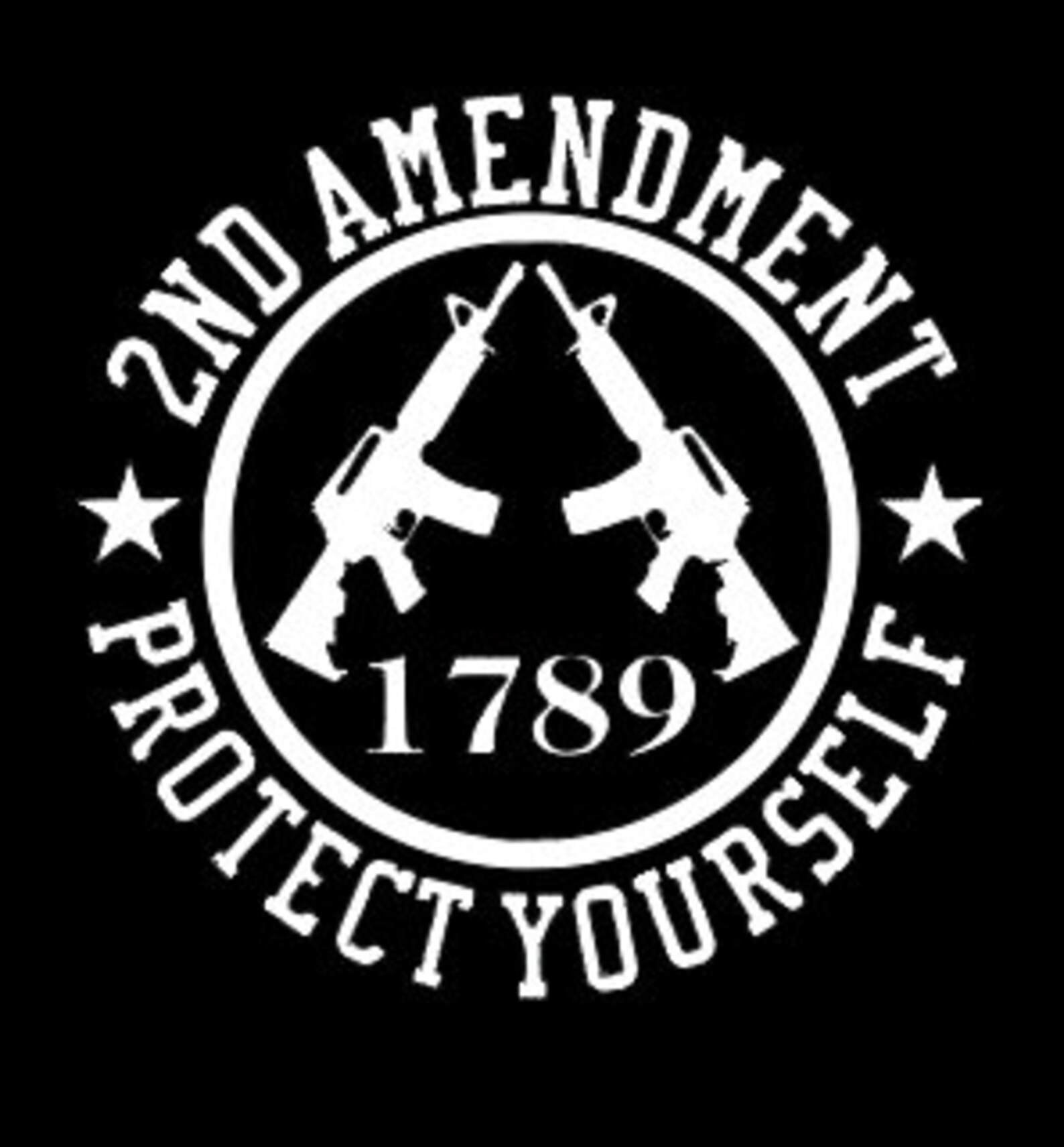 2nd Amendment Window Decal - Etsy