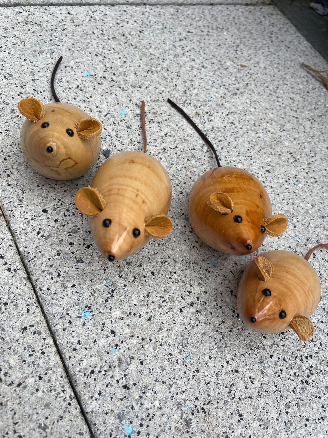 Handmade Wooden Mouse - Etsy UK