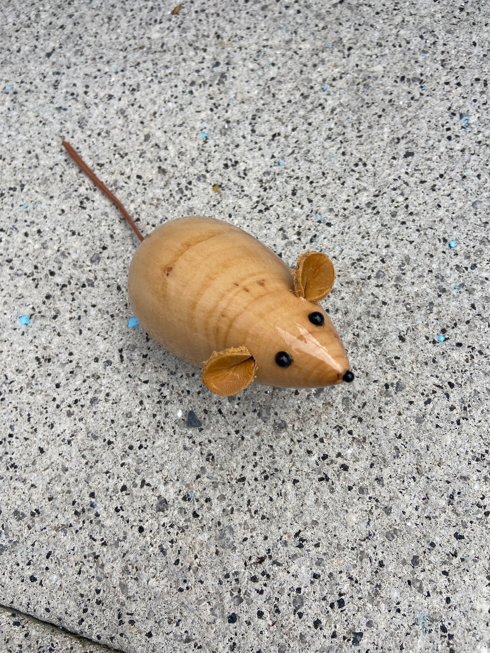 Handmade Wooden Mouse - Etsy UK