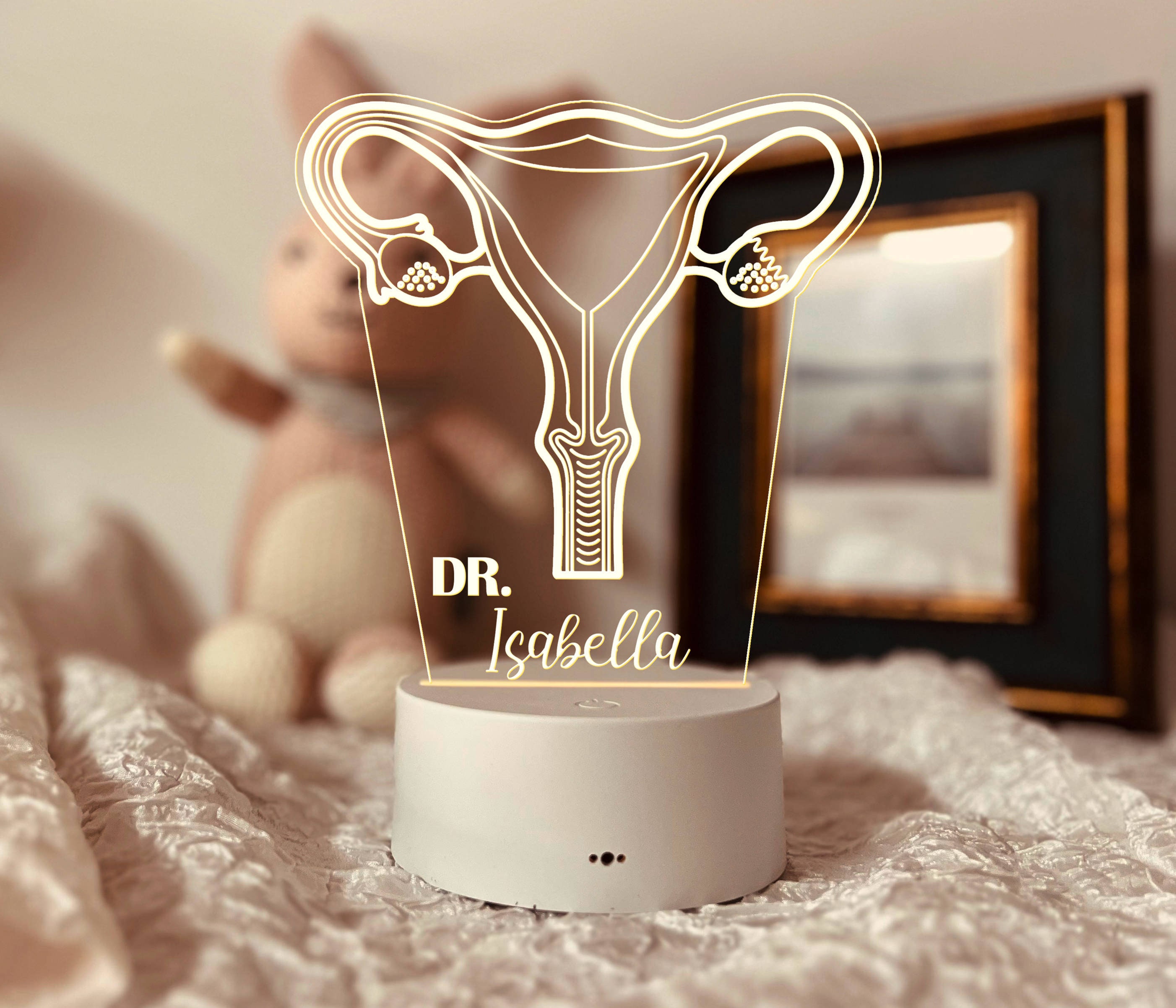 Personalized Gynecologist Gift, Night Light for Gynecologist ...