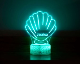 Led Shell Night Lights - Etsy