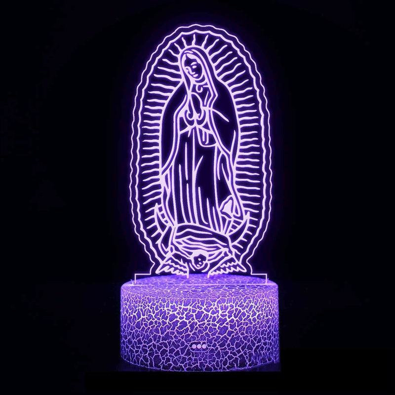 Virgin Mary Night Light - Etsy