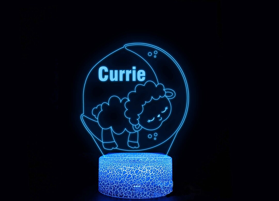 Baby Sheep Night Lights, Cute Baby Sheep Lamp, Led Home Decor, Nursery ...