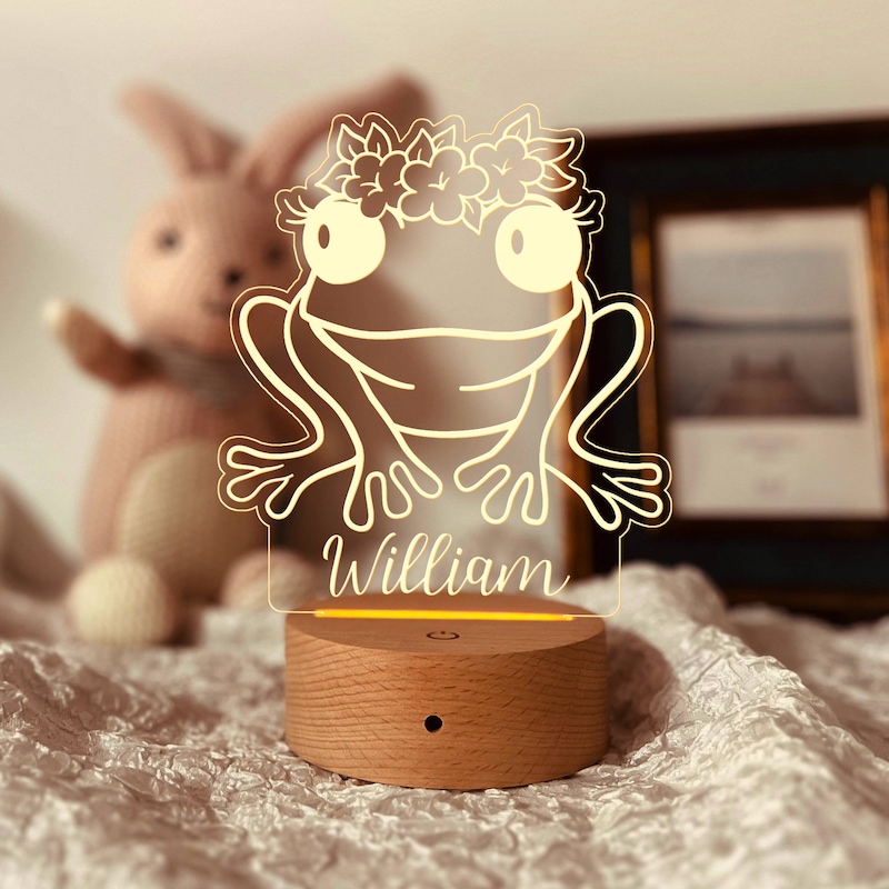 Frog Night Light - Etsy