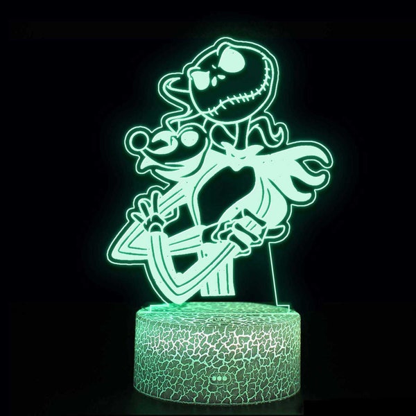 Jack Skellington Lamp - Etsy