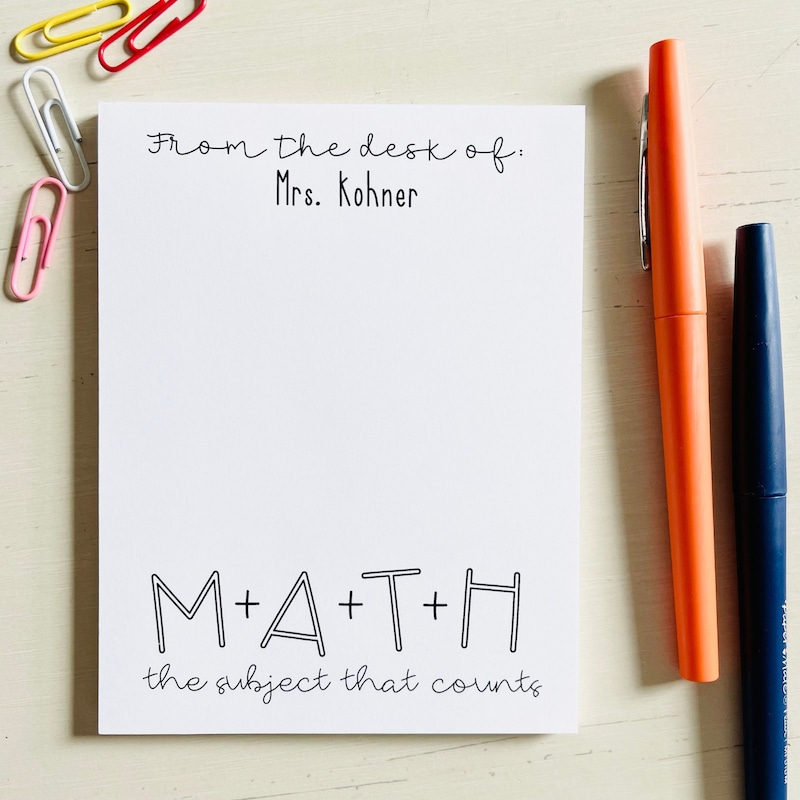 Math Teacher Gift - 60+ Gift Ideas for 2025
