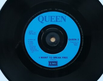 Queen Record Label - Etsy