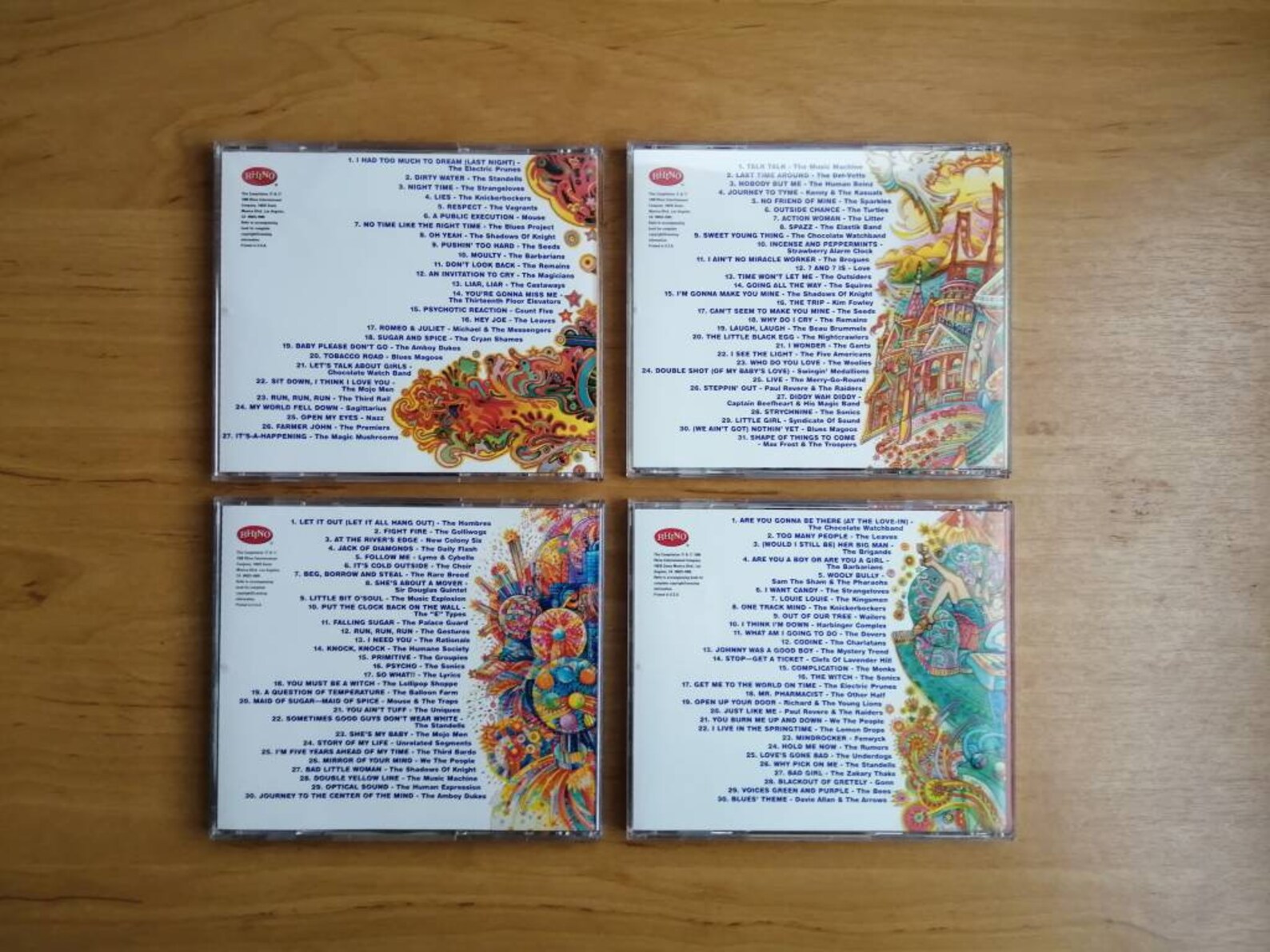 Nuggets 4 CD Boxset 1998 vintage Box Set Original Artyfacts | Etsy