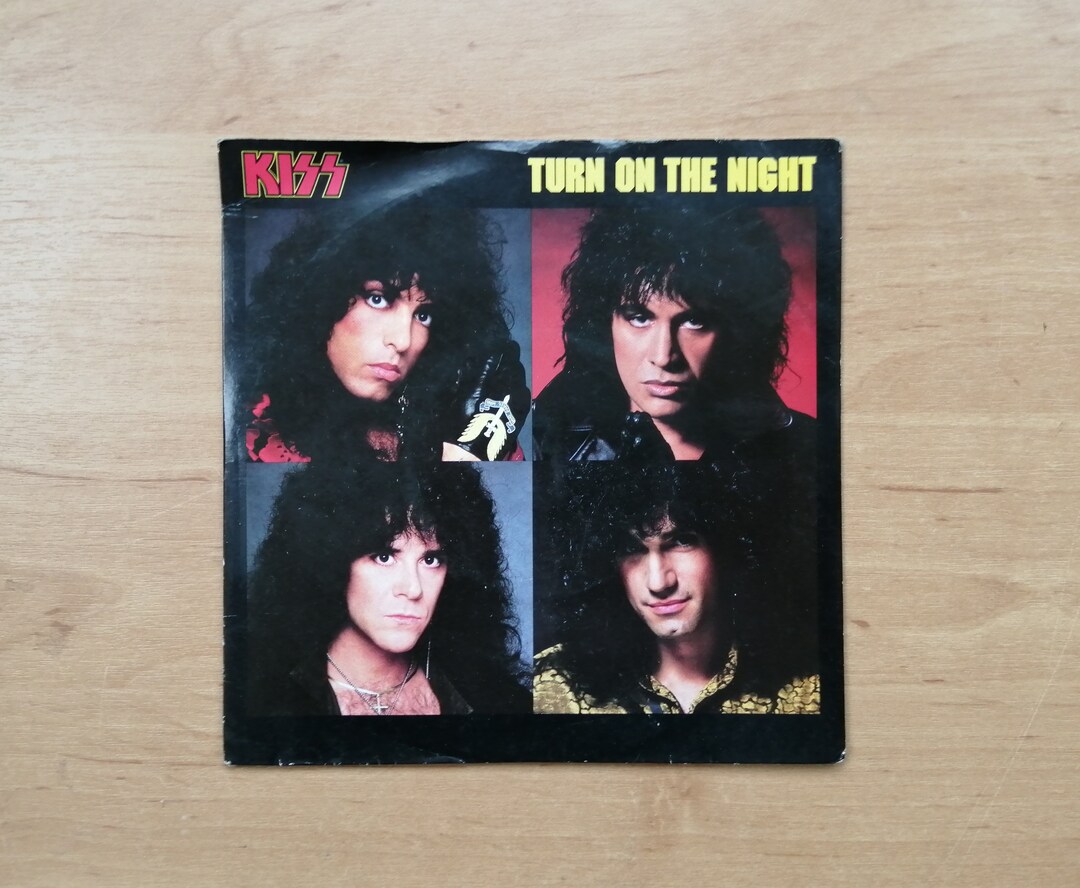 Kiss Vinyl Record Turn on the Night 7 Single Vertigo - Etsy