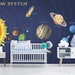Solar System Wallpaper for Kids Room Removable Educational - Etsy