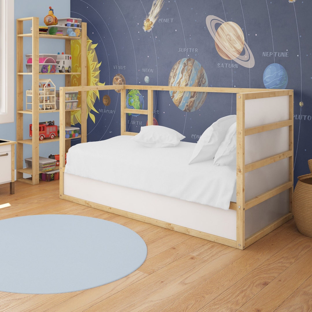 Solar System Wallpaper for Kids Room Removable, Educational Planets ...