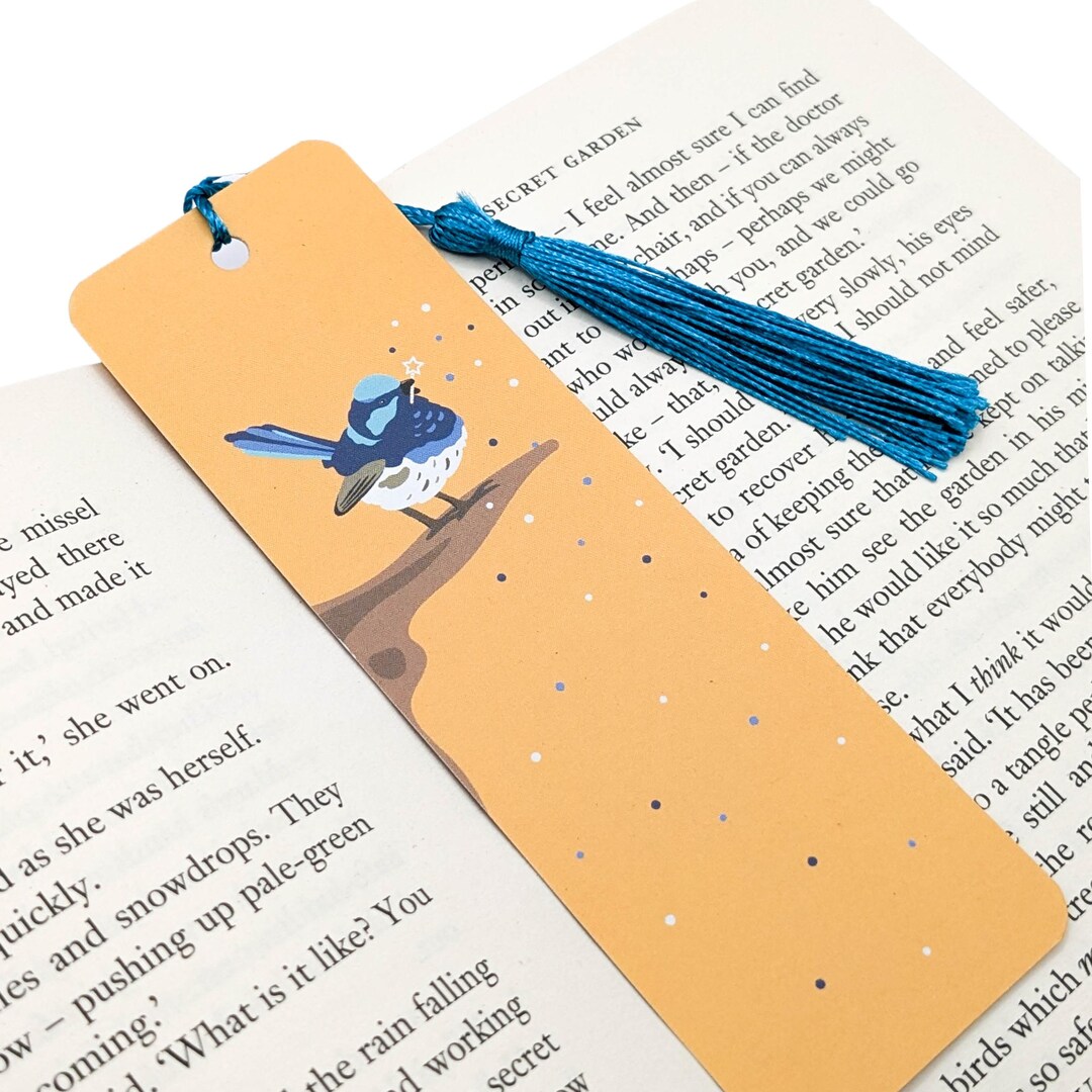 Fairy Wren Bookmark | Australian Bird | Small Gift | Made in Australia ...