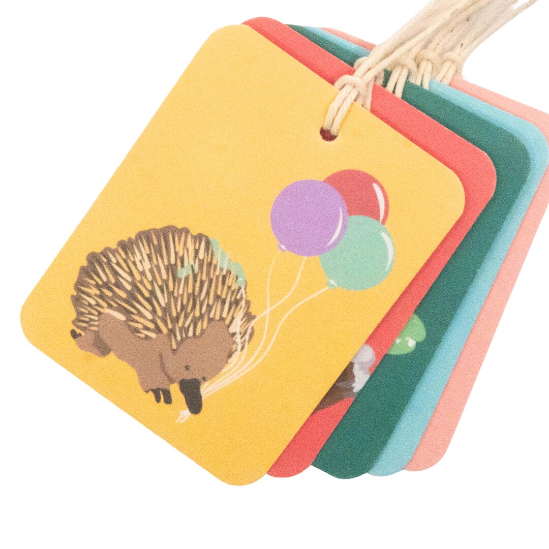Australian Gift Tags | Australian Animals | Recycled | Made in ...