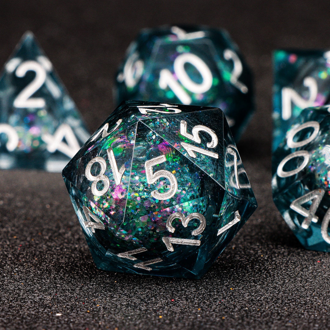 Liquid Core Dice Set for Dungeons and Dragons Liquid Core Dnd Dice Set ...