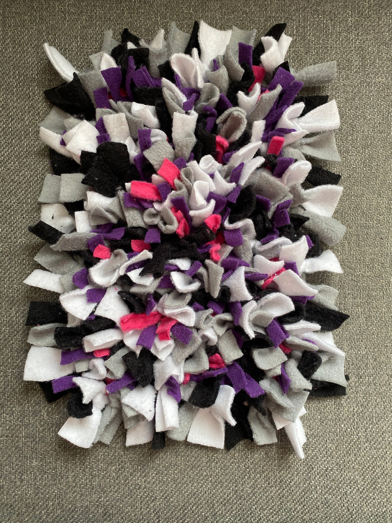 Snuffle Mat Hint of Pink & Purple - Etsy