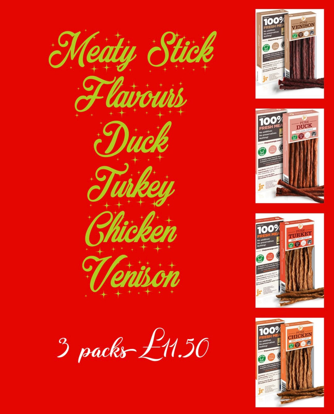 Meaty Sticks - Etsy