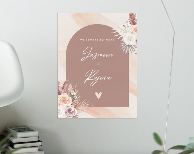 Rokha Welcome Sign, Editable Canva Design, DIGITAL FILE - Etsy