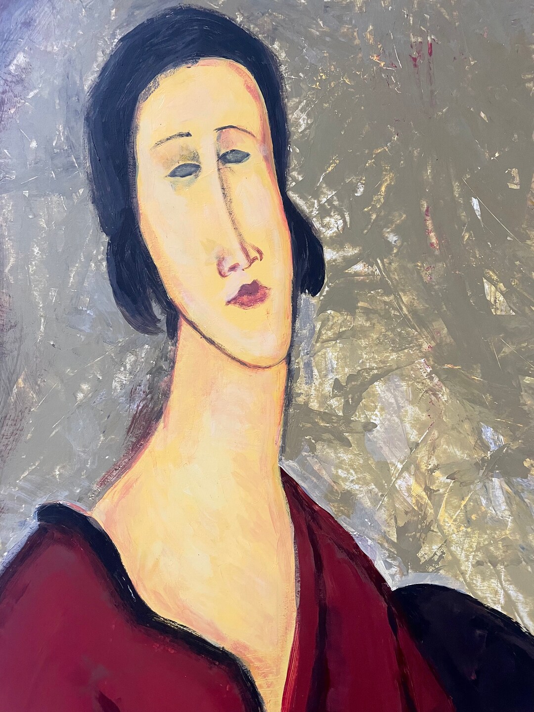 Amadeo Modigliani, Italian, Antique Painting on Board, Vintage, Signed ...