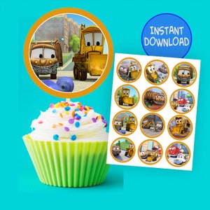 INSTANT Cupcake Toppers | Instant DIGITAL Download | Different ...