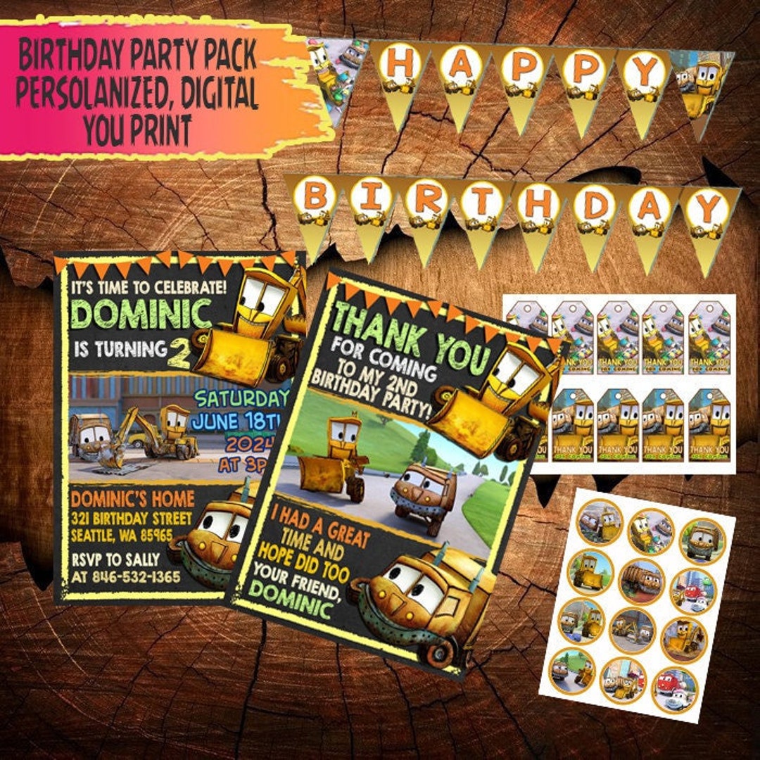 Stinky and Dirty Show Birthday Bundle, Stinky and Dirty Show Party ...