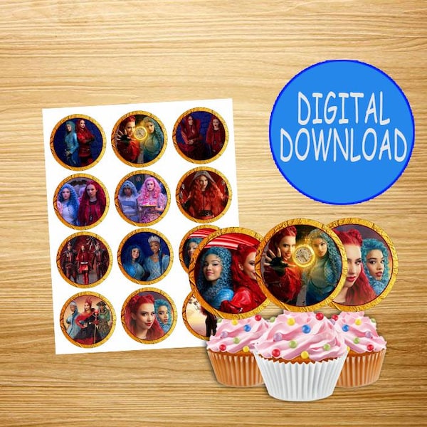 Rise of Red Cupcake Toppers - Etsy