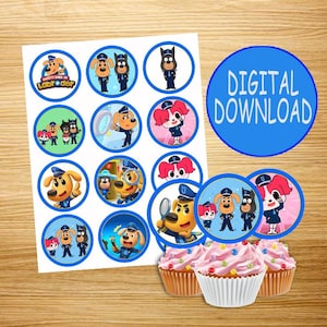 INSTANT Cupcake Toppers | Instant DIGITAL Download | Different ...