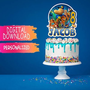 Dogman Personalized DIGITAL File Cake Topper - Dogman Themed Digital ...