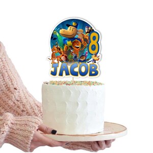 Dogman Personalized DIGITAL File Cake Topper - Dogman Themed Digital ...