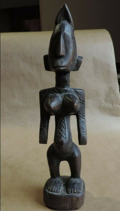 Antique Sculpture Statue Wooden African Africa - Etsy