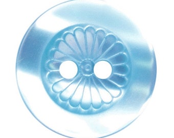 Light Blue Buttons | Etsy UK