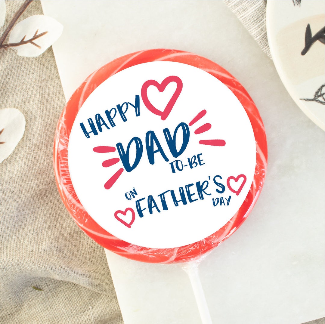 Happy Dad-to-be Lollipop Father's Day Alcoholic Lollipop Confectionery ...
