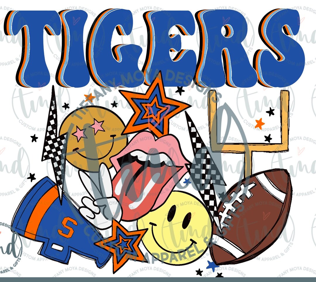 Retro Saltillo Tigers, Sublimation, PNG, Digital Download - Etsy