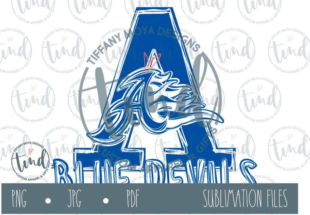 Ashland Blue Devils, Sublimation, PNG, Digital Download - Etsy